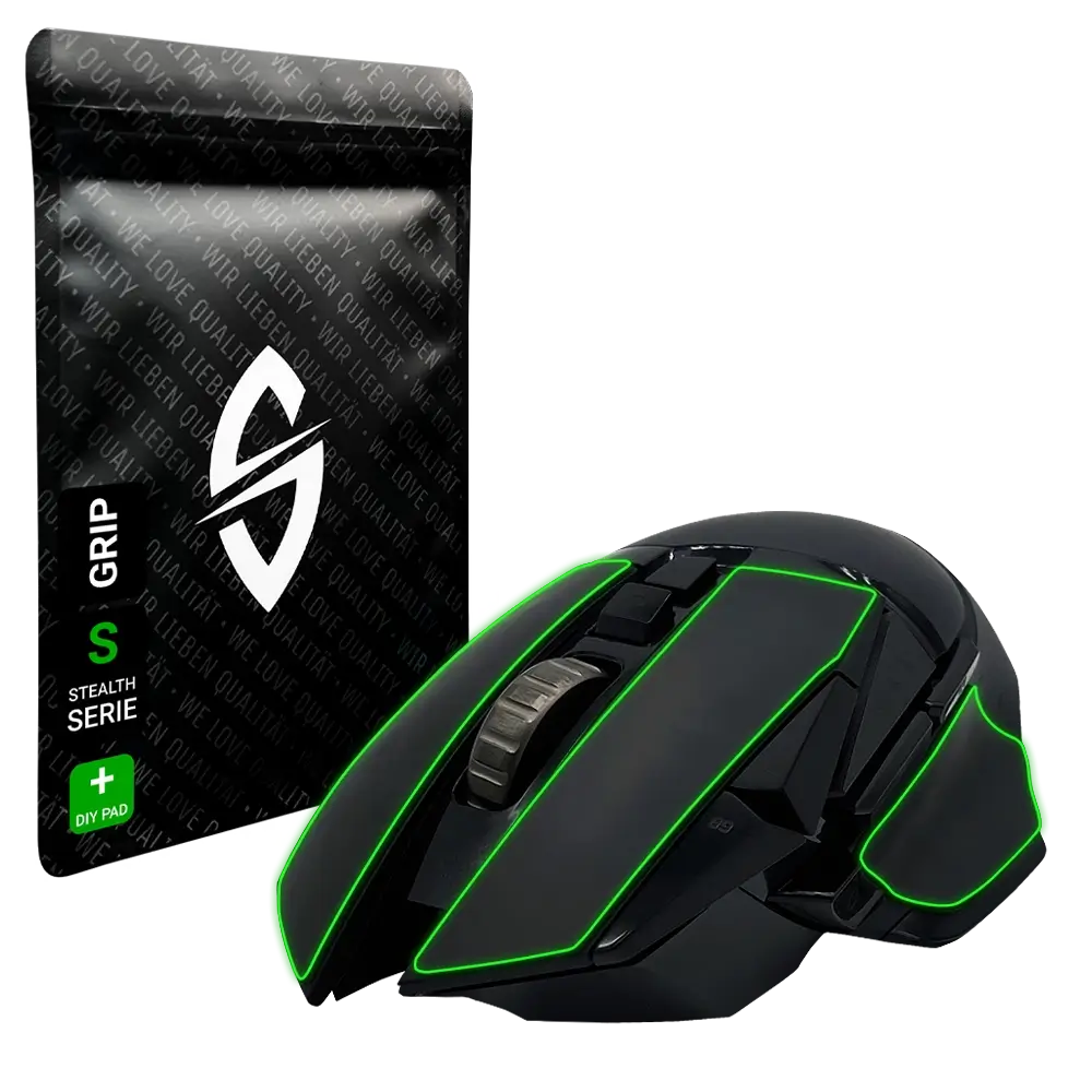 SensoryBoost® Grip Tape Set + Pad for Logitech G502 Hero & Lightspeed ...