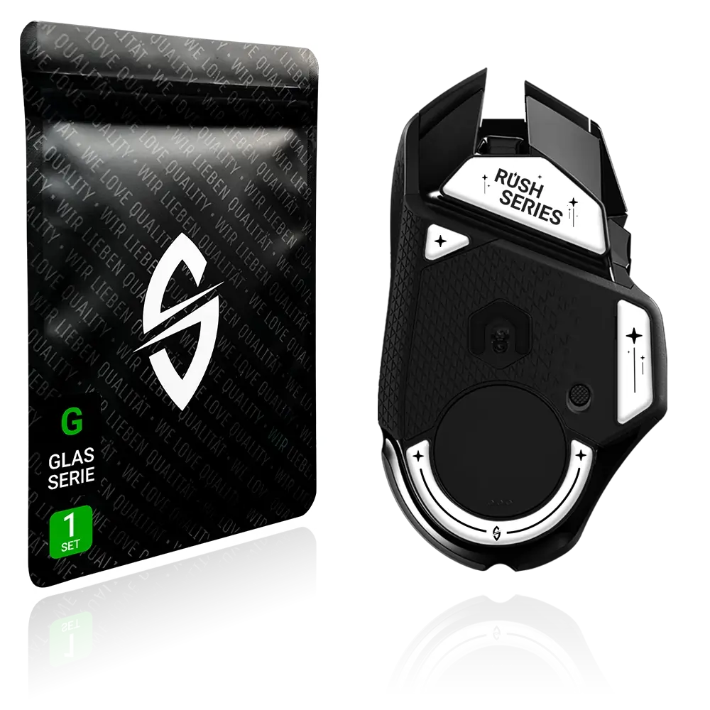 SensoryBoost® RUSH Glass Glides Set for Logitech G502 Lightspeed