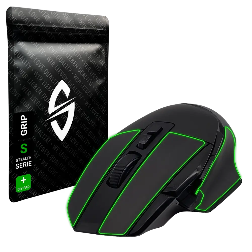 SensoryBoost® Grip Tape Set + Pad for Logitech G502 X Gaming Mouse