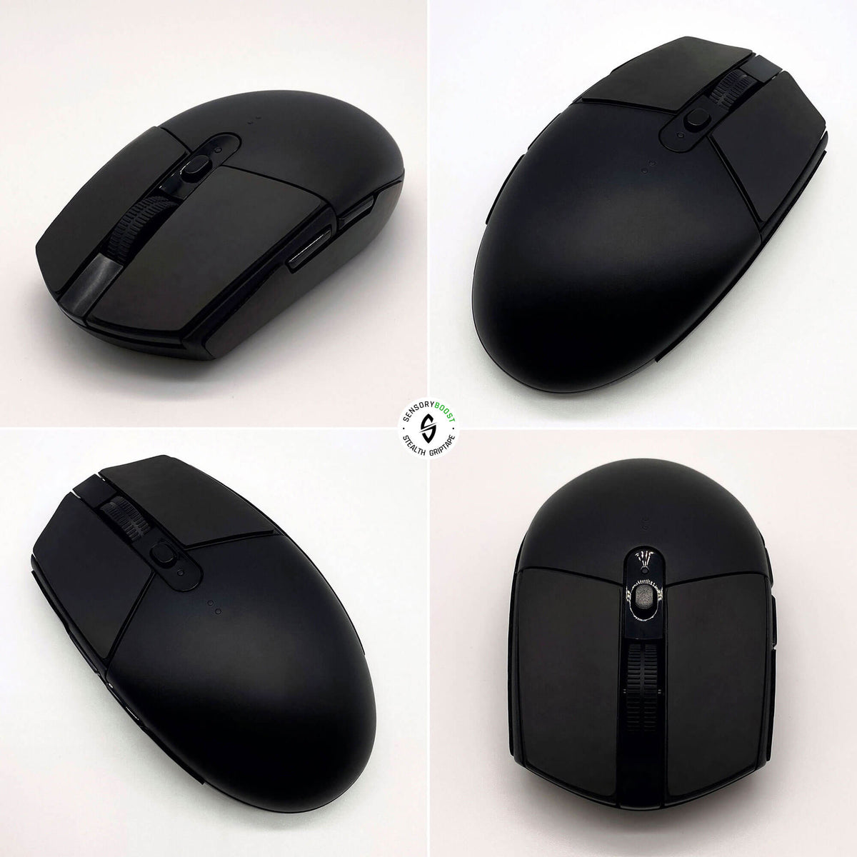 SensoryBoost® Grip Tape Set + Pad für Logitech G305, G Pro Gaming Maus